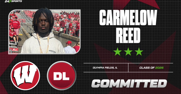 OLB commit Carmelow Reed breaks down commitment to Wisconsin