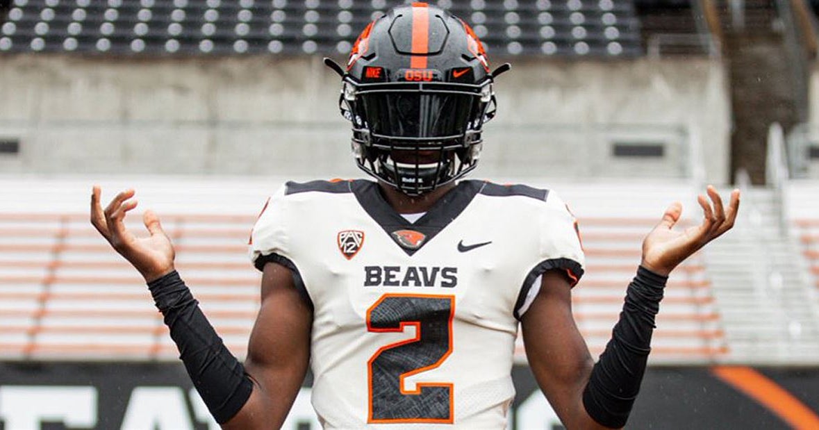 Oregon State commit Aidan Chiles talks recent campus visit