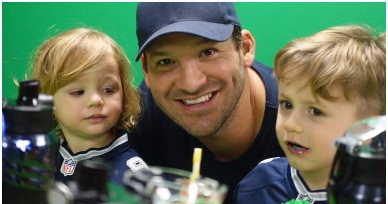 Tony Romo's sons and football: Why all dads are a bit 'afraid'