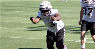 Tyree Johnson, Texas A&M, Strong-Side Defensive End