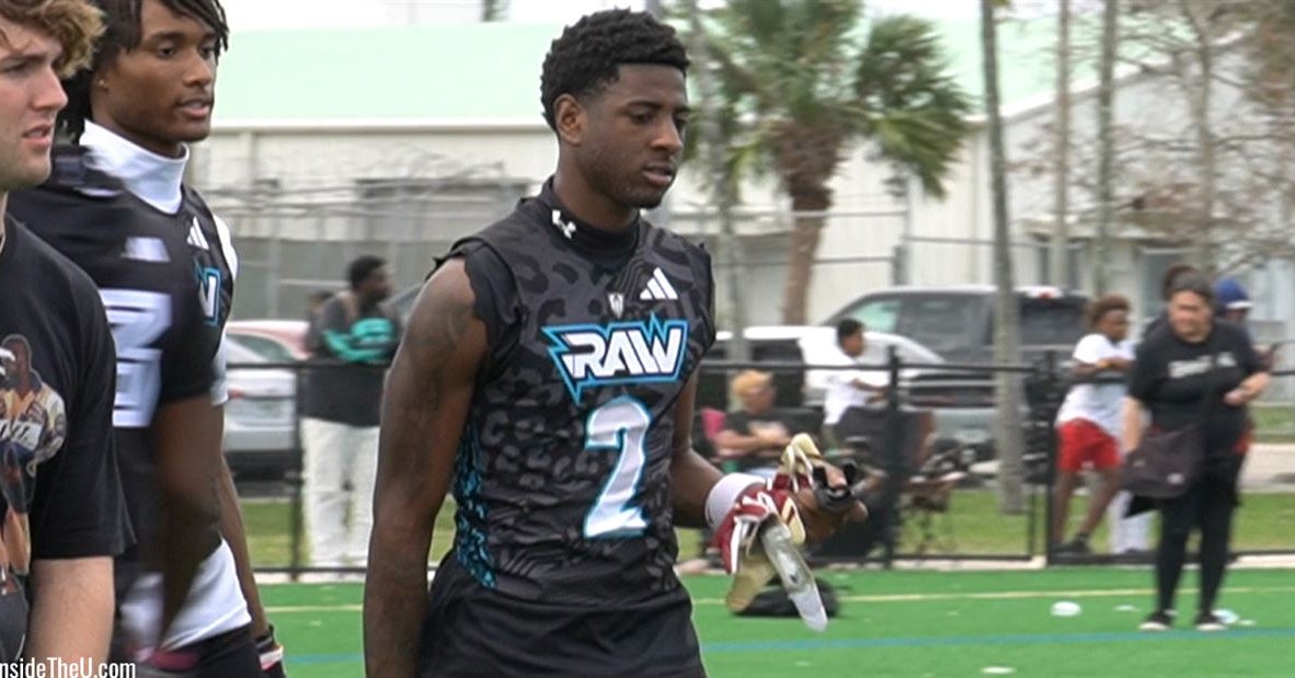 VIDEO: Miami target WR Cortez Mills at Battle Miami 7v7 Tournament