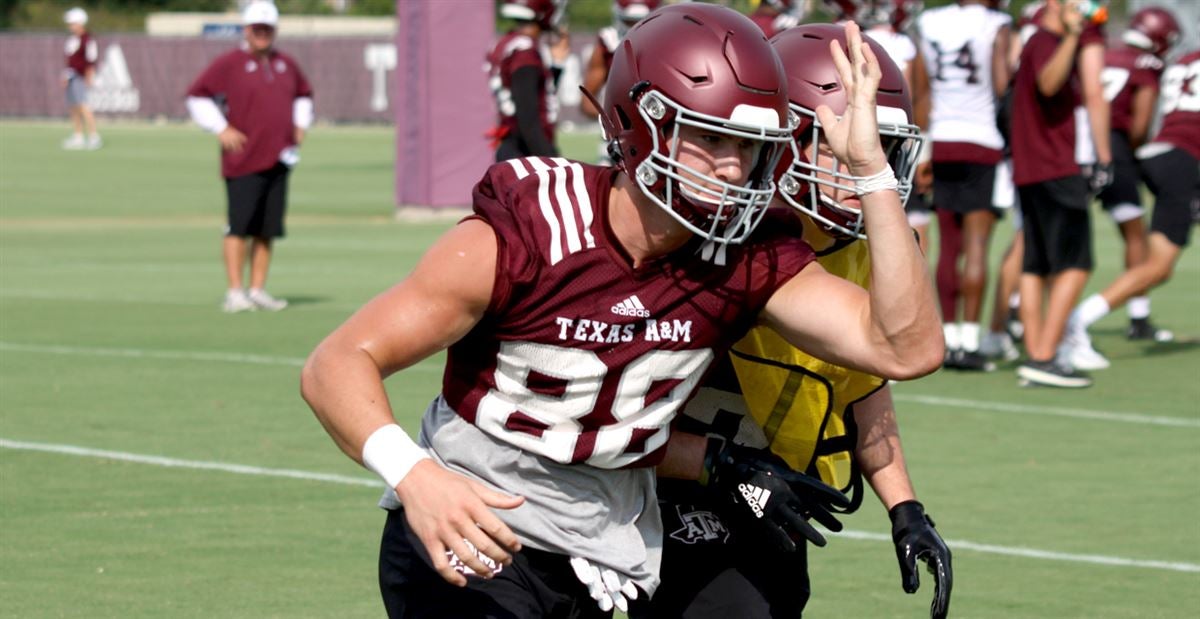 Texas A&M 2021 fall camp: Day Two practice depth charts