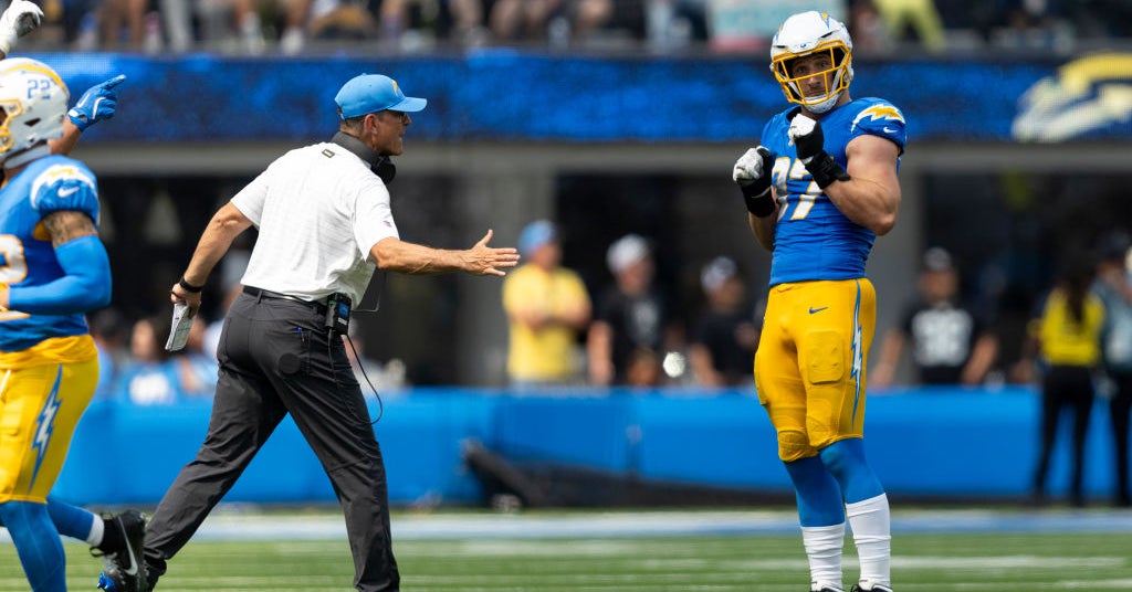 Joey Bosa shares how Jim Harbaugh is part of the team in the Chargers ...