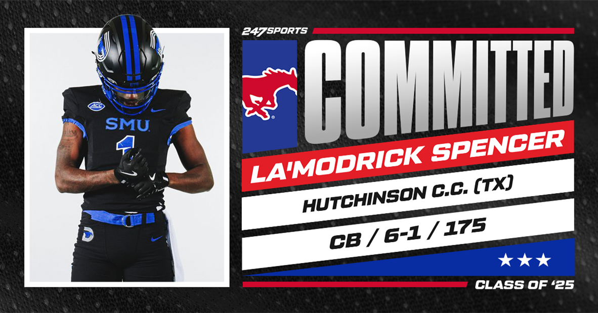 SMU adds versatile JUCO DB La'Modrick Spencer to 2025 class