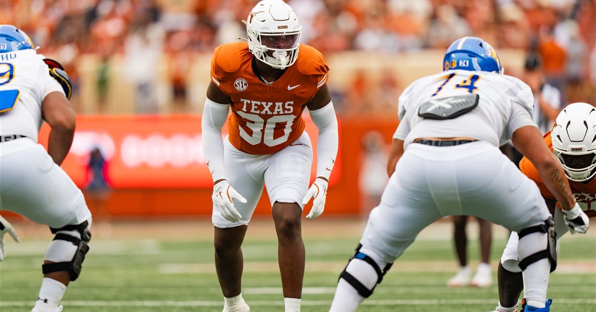 Source: Texas freshman linebacker Elijah "Bo" Barnes reconsidering ...