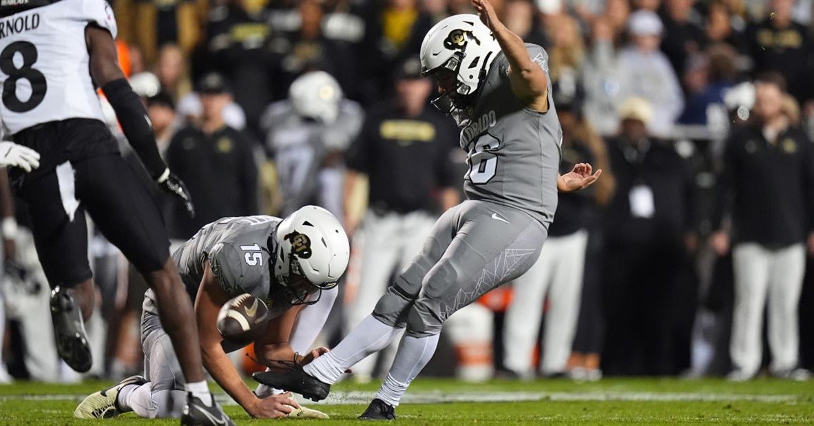 WATCH: Colorado PK Alejandro Mata on his late, clutch 47-yard FG vs ...