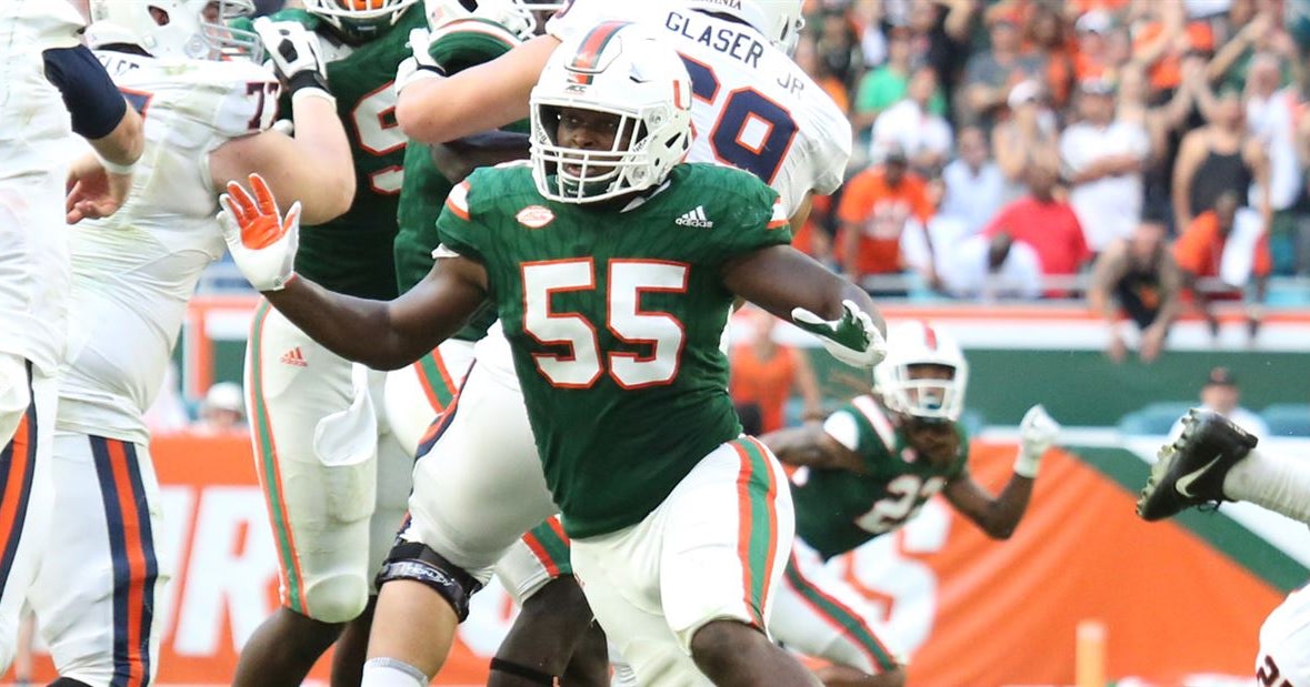 Miami's Linebackers Respected As One Of Nation's Best Groups