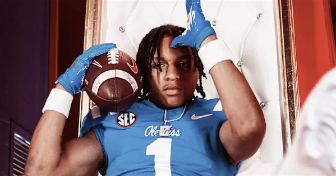 Ole Miss WR commit Corey Barber tearing up the high school gridiron in Alabama