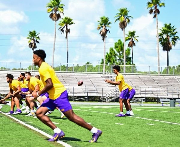 LSU football's depth chart for week one against Florida State