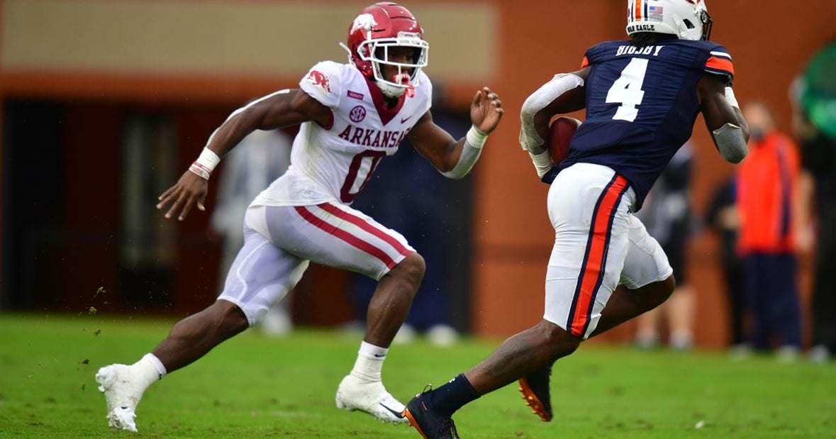 Arkansas DB Jerry Jacobs opts out of 2020 season