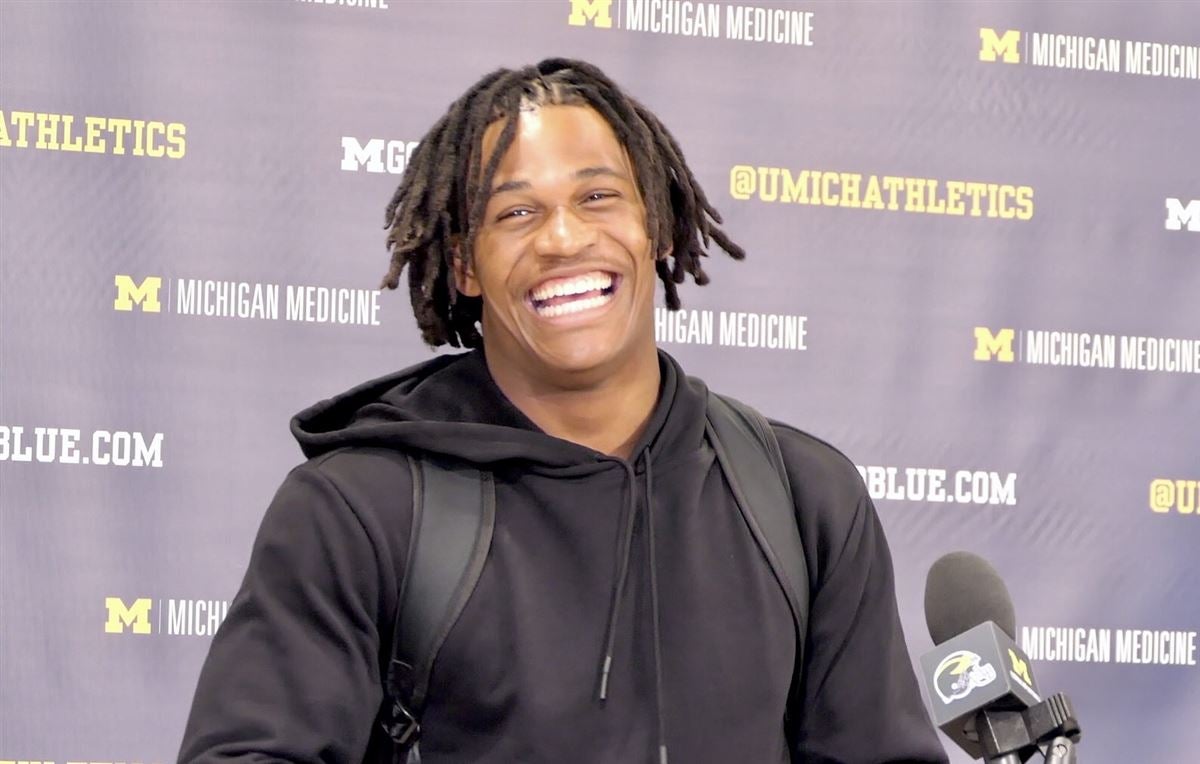 Junior Colson at the NFL Combine: If you stay at Michigan, you'll be a ...