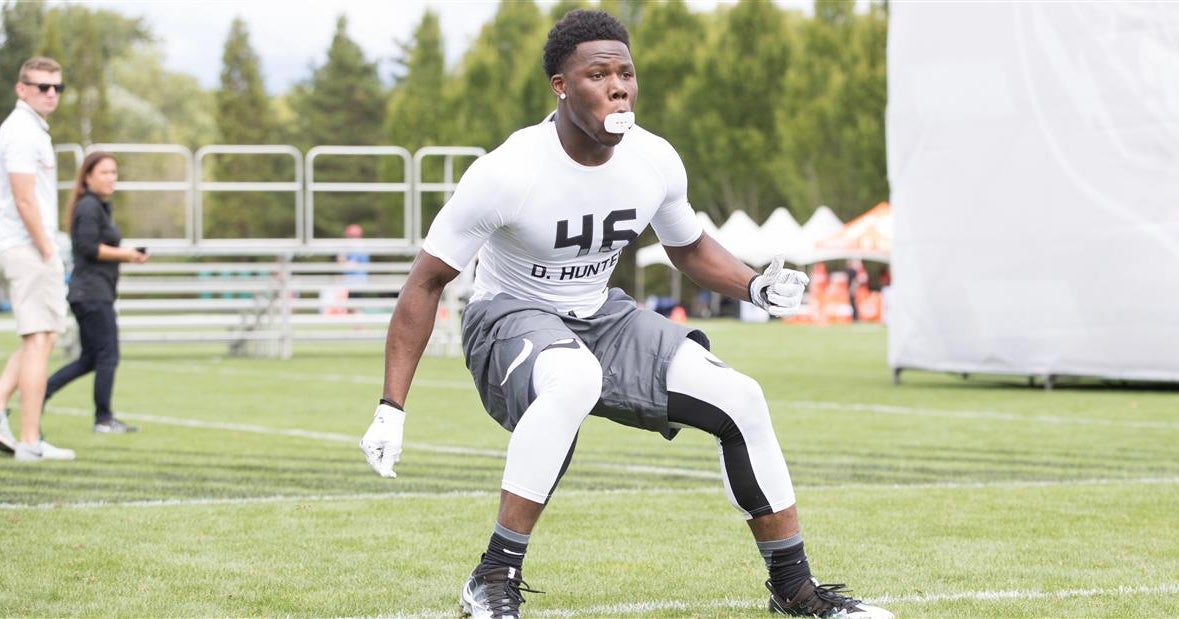 Devon Hunter names top 5