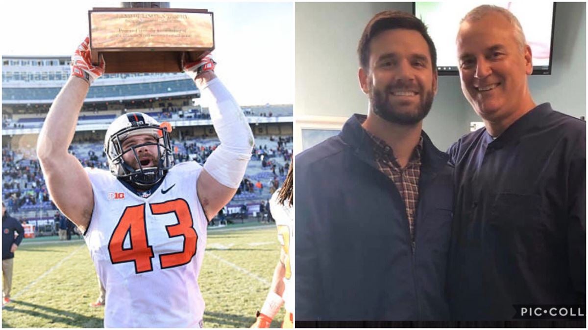 Now a dentist, Dr. Mason Monheim still 'drilling Buckeyes'