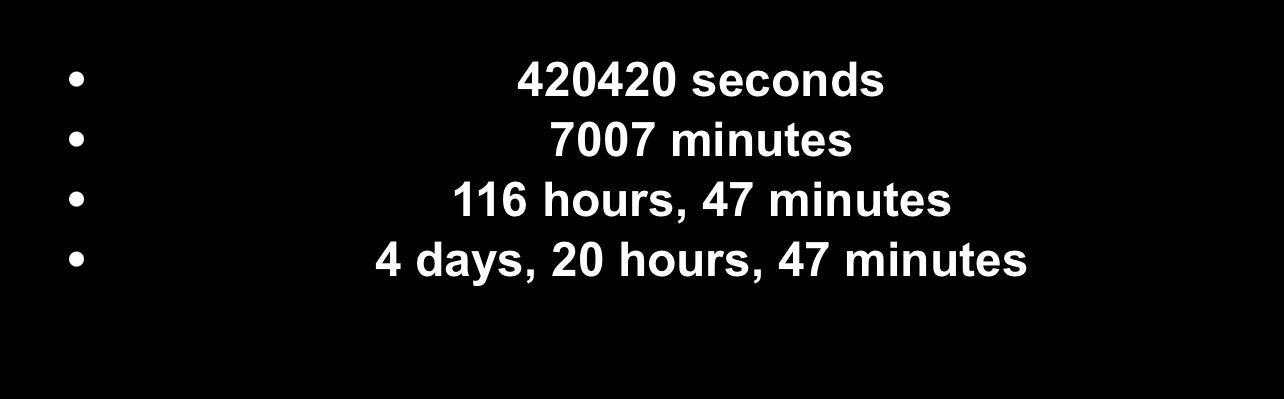 Tick tick tick boom!!!