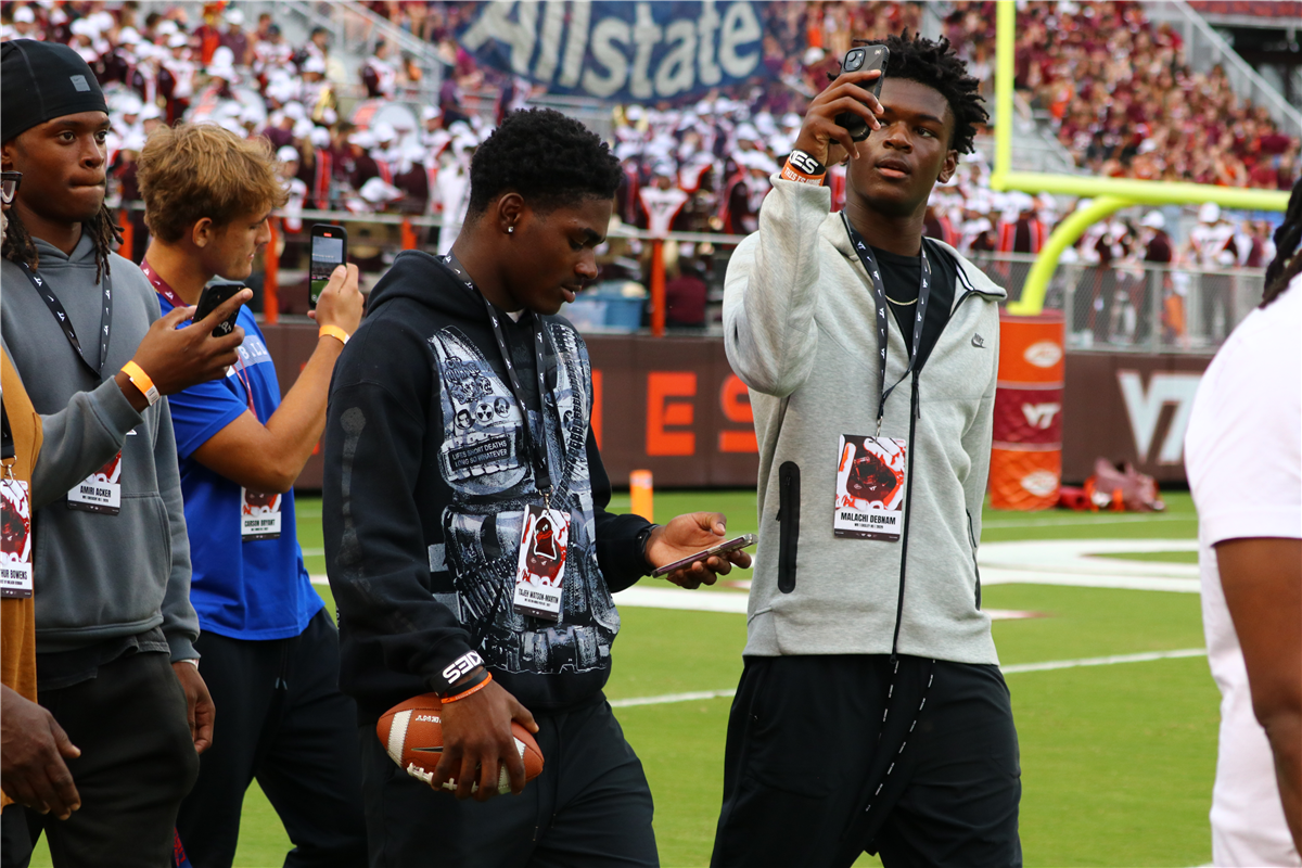Photos: Recruits in attendance as Virginia Tech hosted Vanderbilt