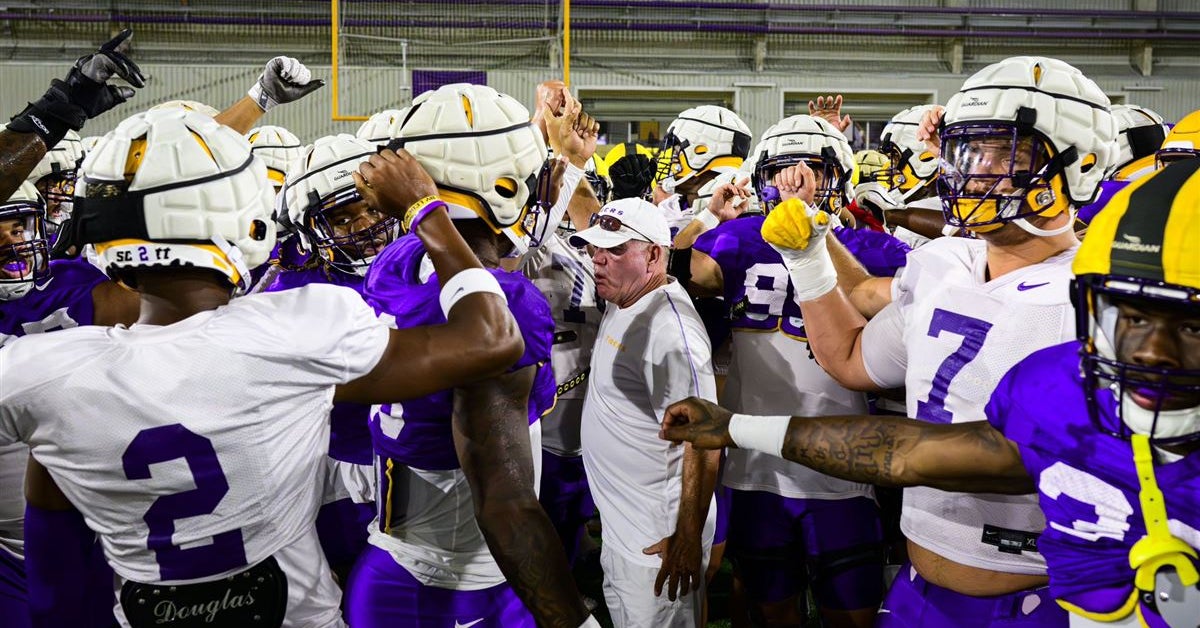 LSU football 2024 fall camp depth chart 2.0