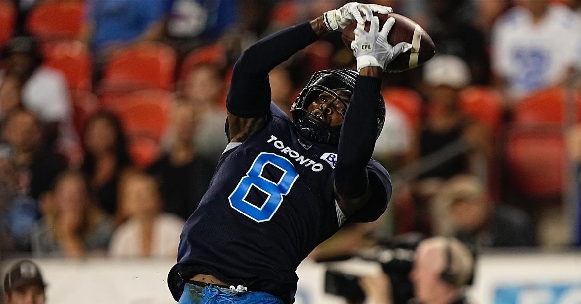 Former Pirate DaShaun Amos has found a home in the CFL