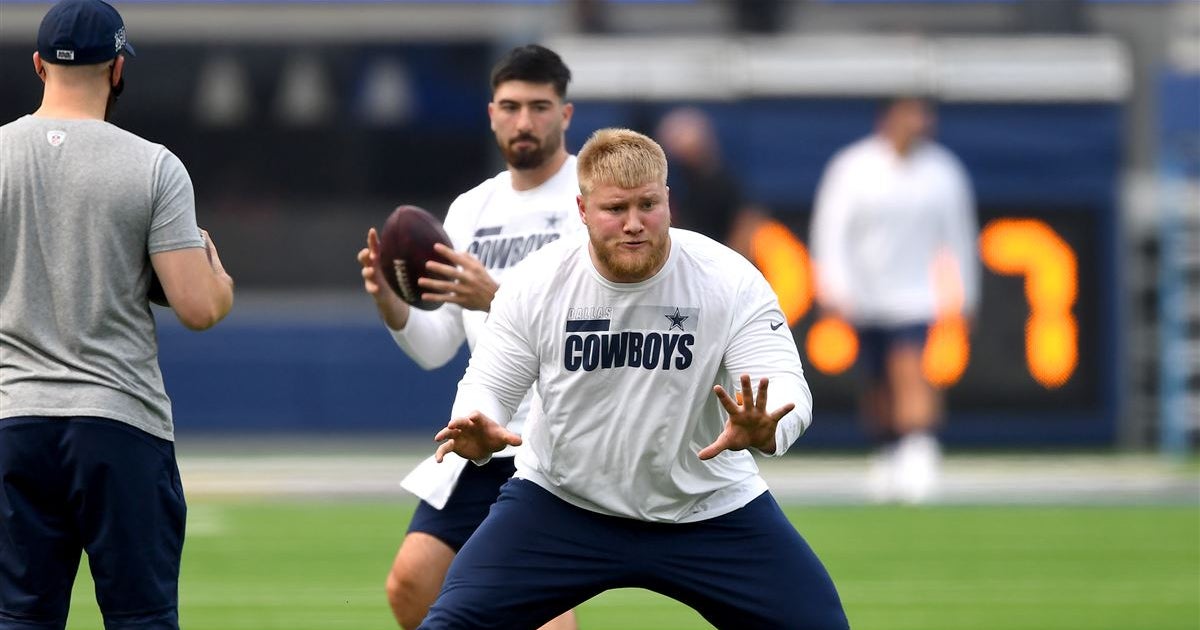 Report: Tyler Biadasz to start with Joe Looney out due to injury