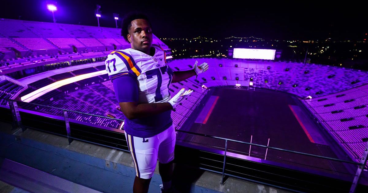 Inside The Visit: LSU Surging For Four-Star OL Kal-El Johnson Following ...