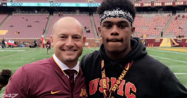 2020 LB Dejon Hall visits Gophes, has Big 12, Big Ten interest
