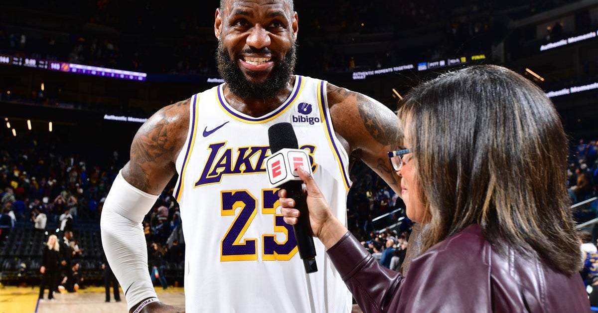 Could LeBron James turn to broadcasting once he hangs it up?