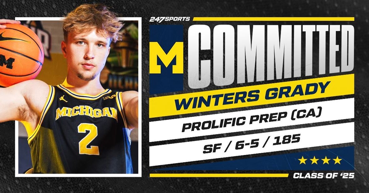 BREAKING: Four-star small forward Winters Grady commits to Michigan