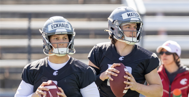 WSU's No. 1 question on offense headed into summer: Who's the QB?