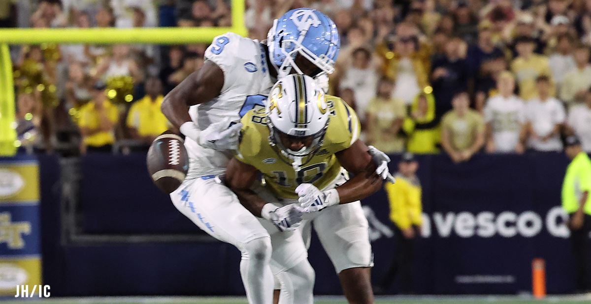 UNC WR Tez Walker released from hospital after scary hit at Georgia ...