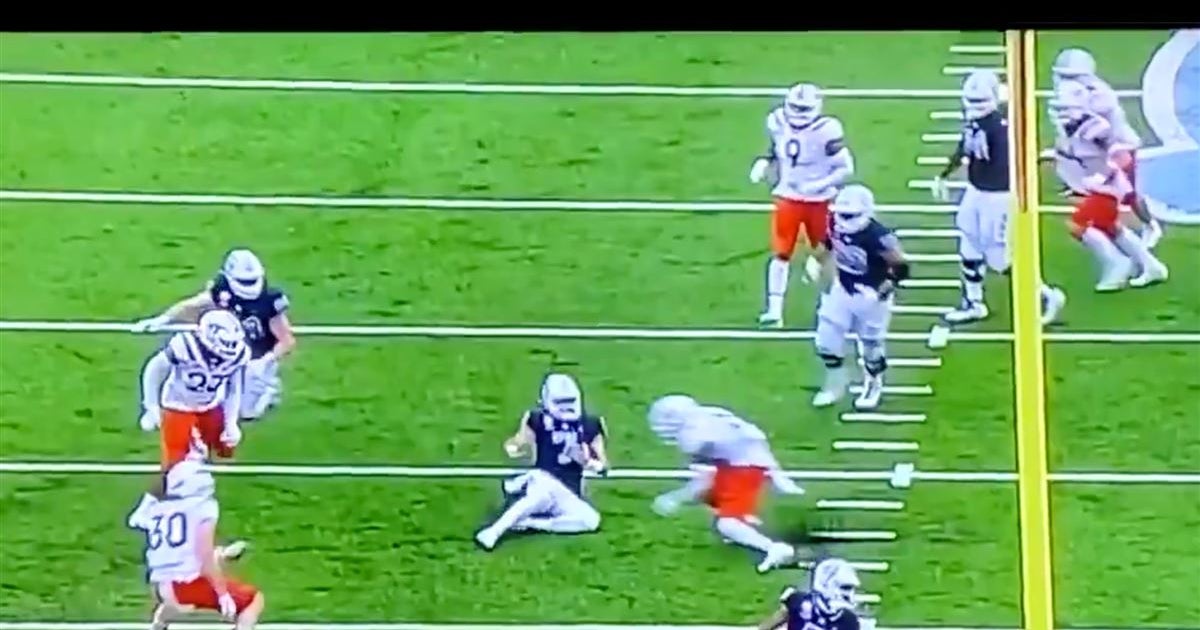 WATCH: Chamarri Conner ejected after targeting penalty