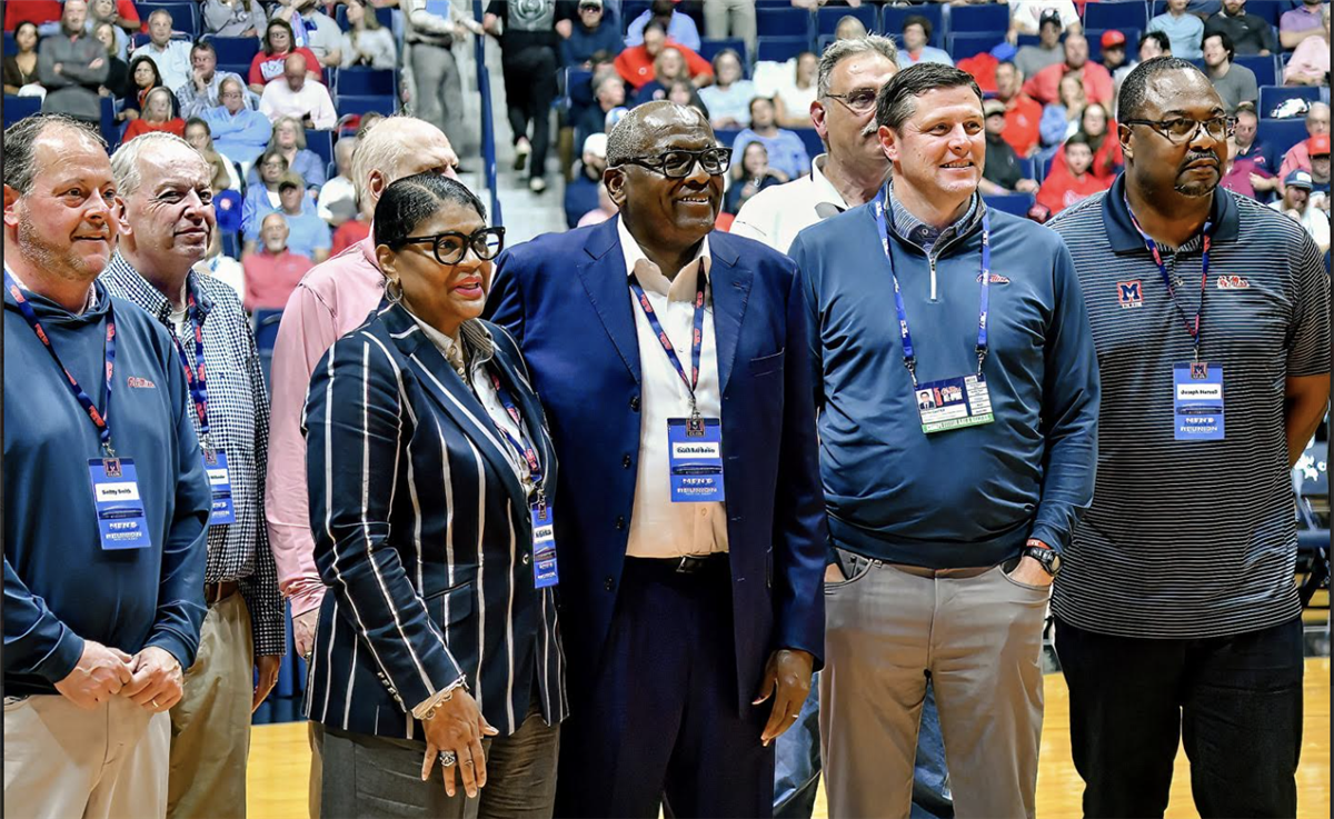 Scenes from the final game at Tad Smith Coliseum