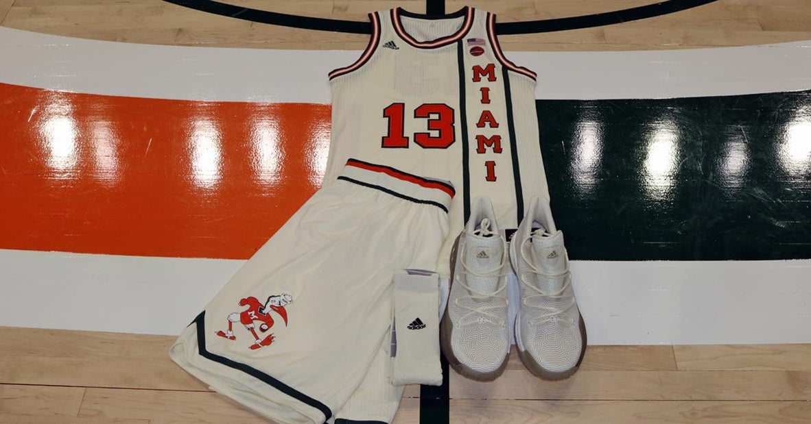 PHOTOS: Miami Hurricanes Hardwood Classic Retro Uniforms