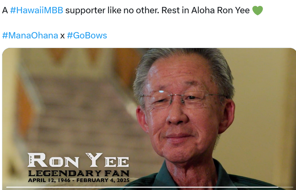 Words from Ron Yee, RIP