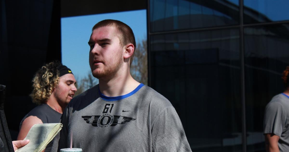 Jake Hanson Emerging At Center