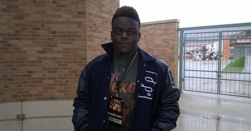 Kendell Jones talks Texas' junior day