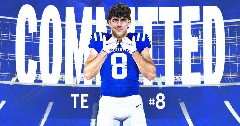 Duke lands 2022 In-State Tight End Jake Taylor