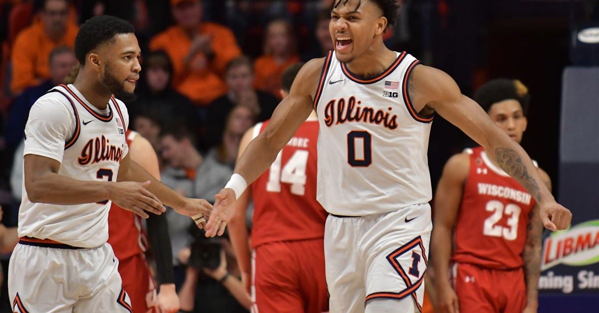 Illini get 'monkey off the back' in win over No. 14 Wisconsin: 'I feel ...