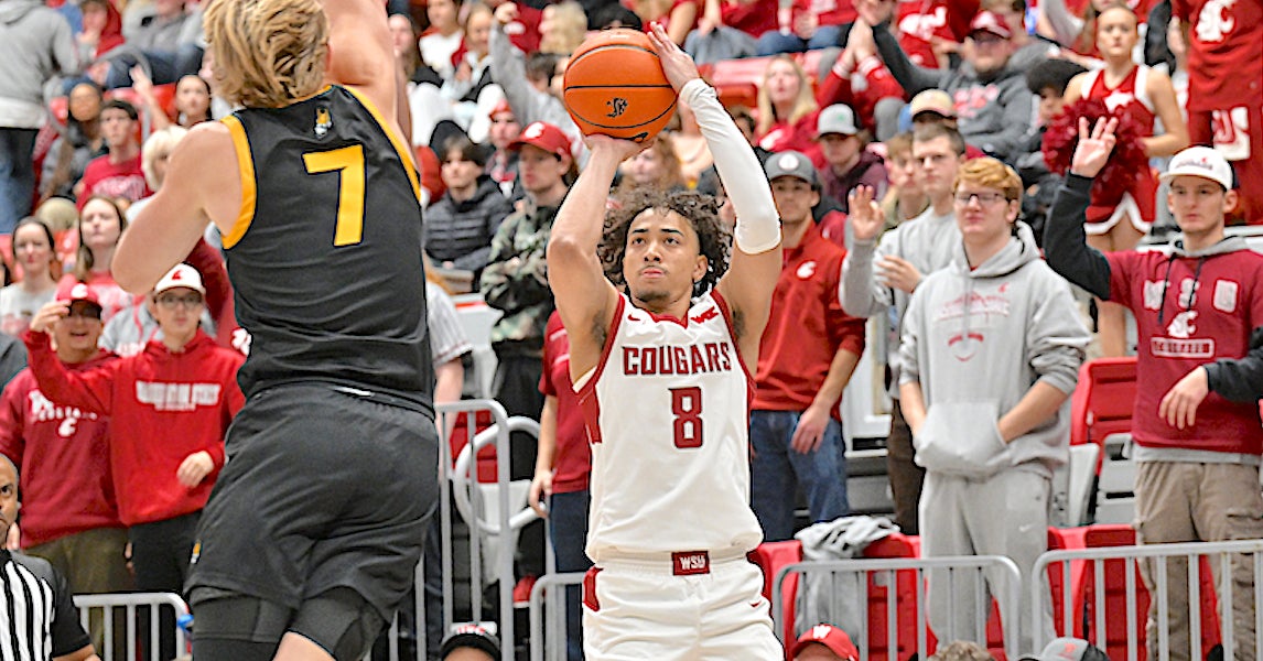 Nate Calmese unleashes monster second half as WSU crushes Idaho 90-67