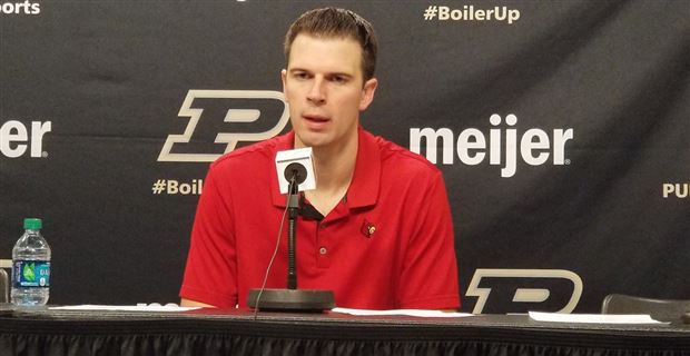 Video: David Padgett following Louisville's loss at Purdue