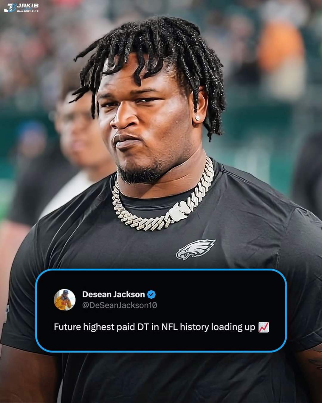 DeSean Jackson thoughts on Jalen Carter