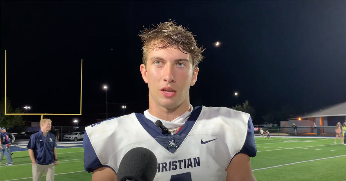 VIDEO: 4-star QB Walker White discusses win, recruiting