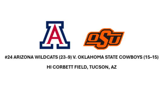 Arizona Baseball v. Oklahoma State "Z-View"