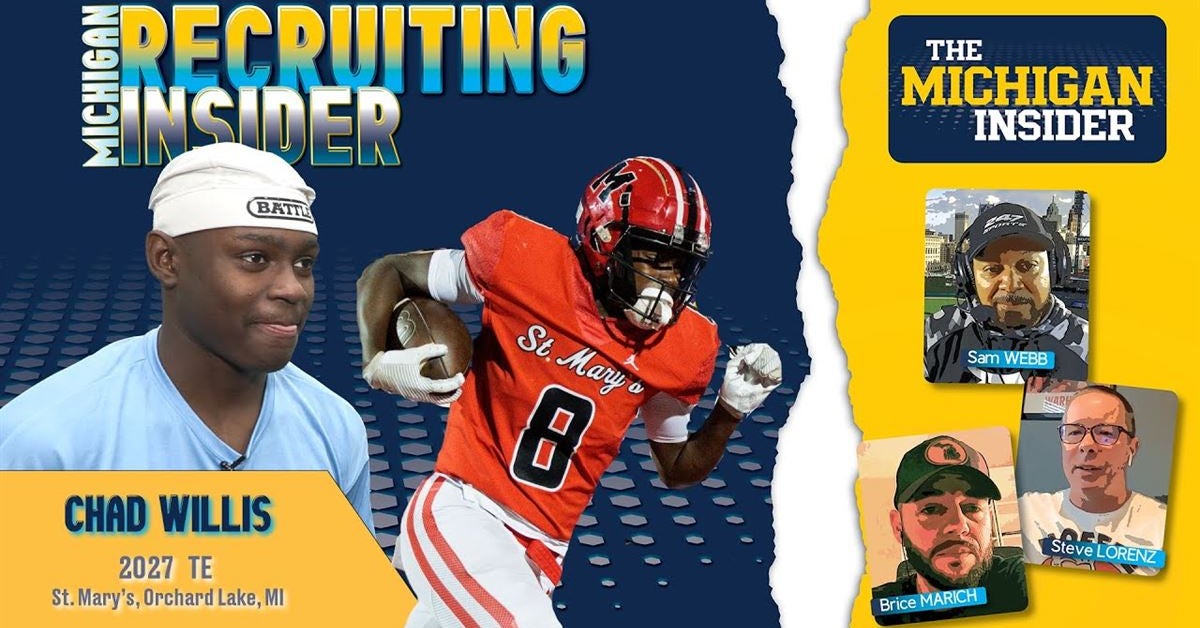 Michigan working hard to make top in-state ATH Chad Willis feel right ...