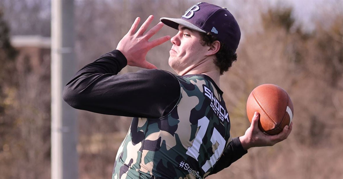 ICTV: 2023 QB Tad Hudson Mega Camp 7on7 Clips