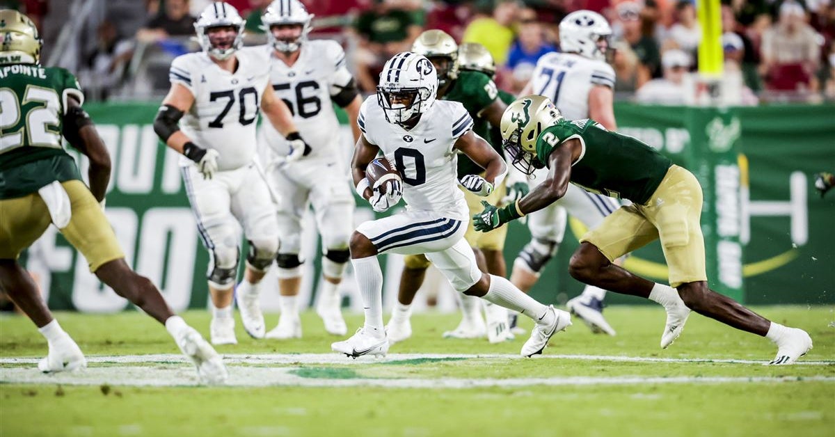 BYU's receivers - without Puka Nacua and Gunner Romney - showed ...
