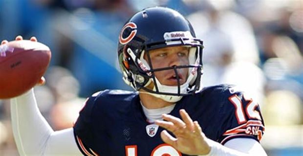 The last ten quarterbacks to start for the Chicago Bears