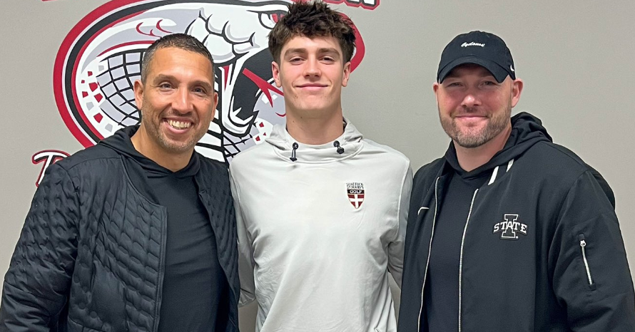 Iowa state football hosts Pierce Petersohn for an unofficial junior day ...