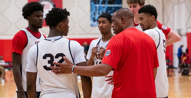 Checking in with UNC Coach Hubert Davis at USA Basketball Training Camp