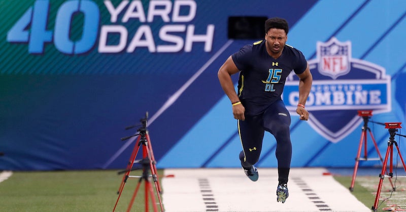 SEC's fastest 40 times for DL, LB at NFL Combine