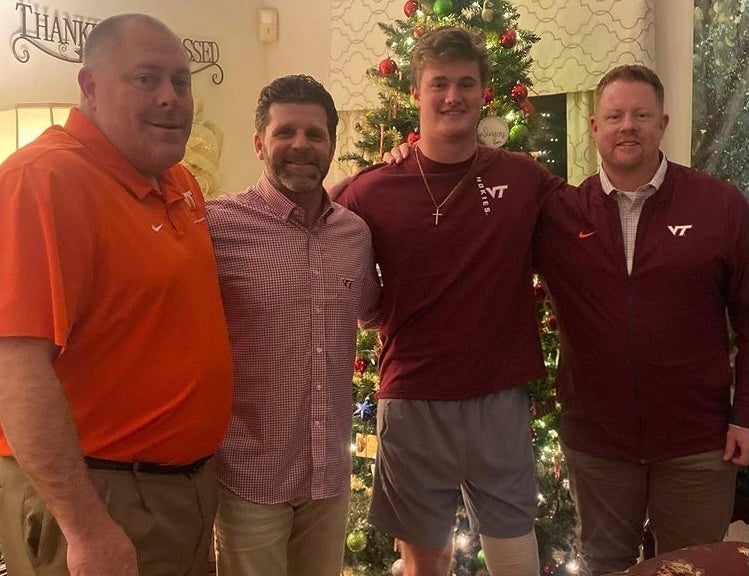Gosnell enjoys in-home visit with Pry, Virginia Tech
