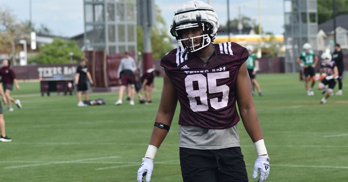 Texas A&M tight end Jaden Platt tells 247Sports that he is entering the ...